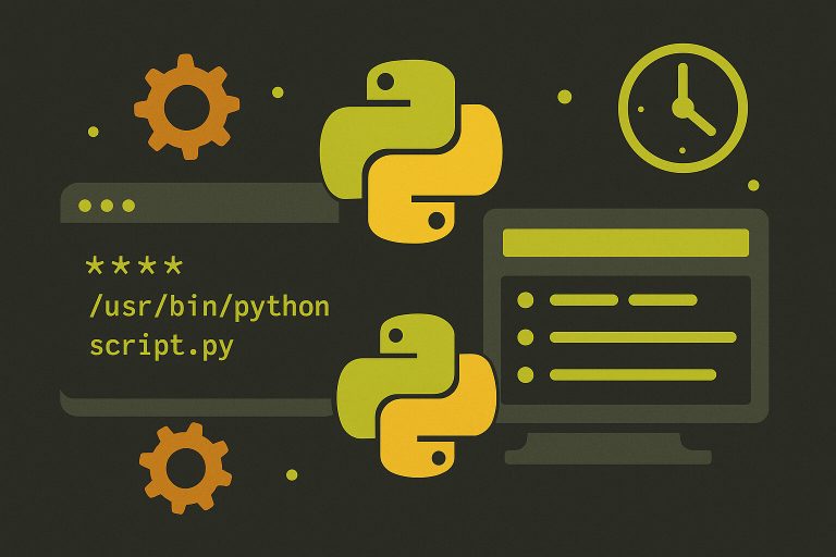Scheduling Python Scripts with Cron and Task Scheduler - PythonB.org